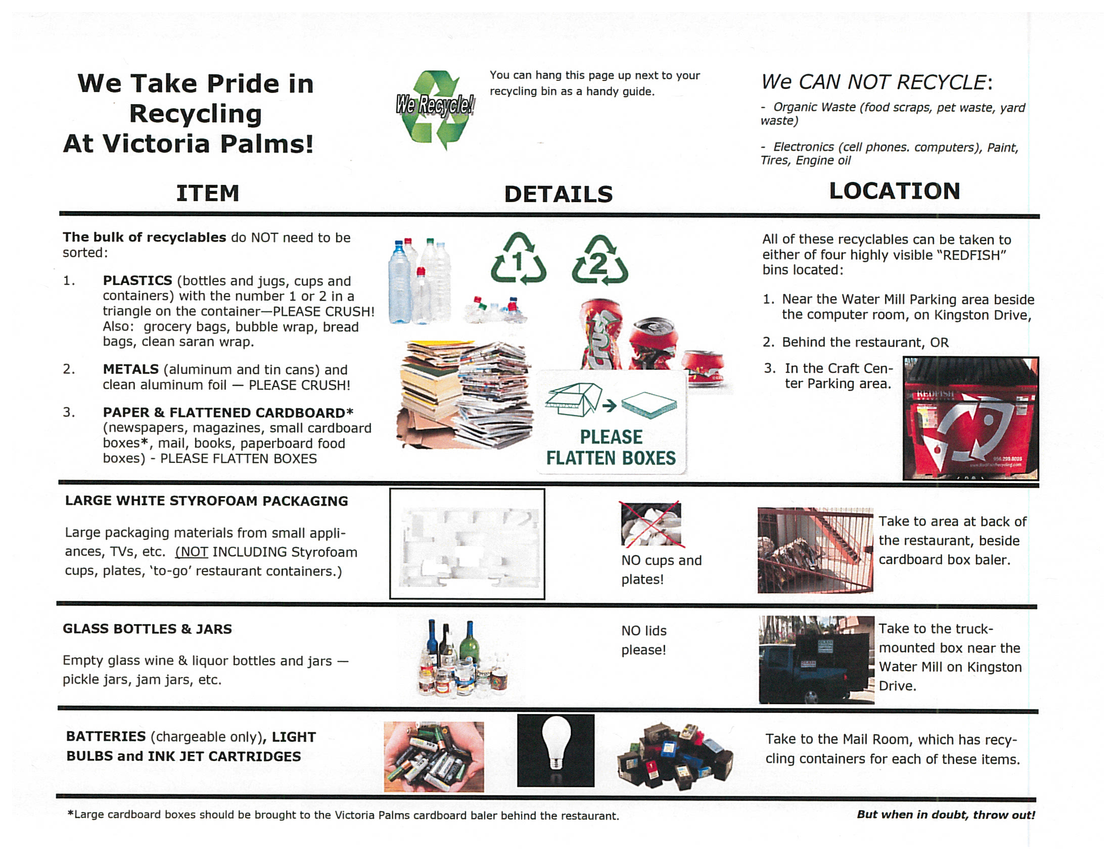 Recycle – Victoria Palms Online Blog