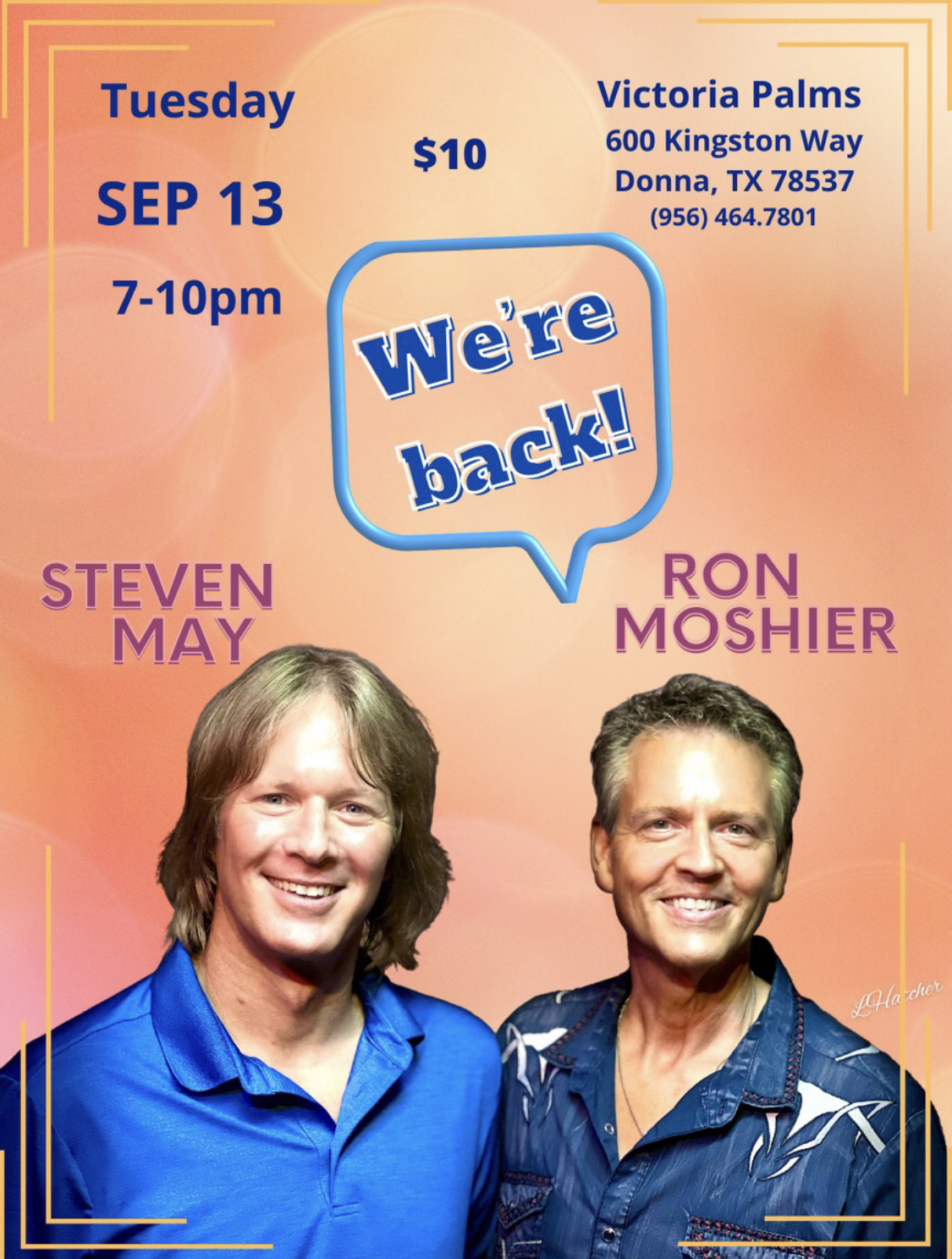 Friendly reminder: Tomorrow is Victoria Palm’s double dose of amazing ...