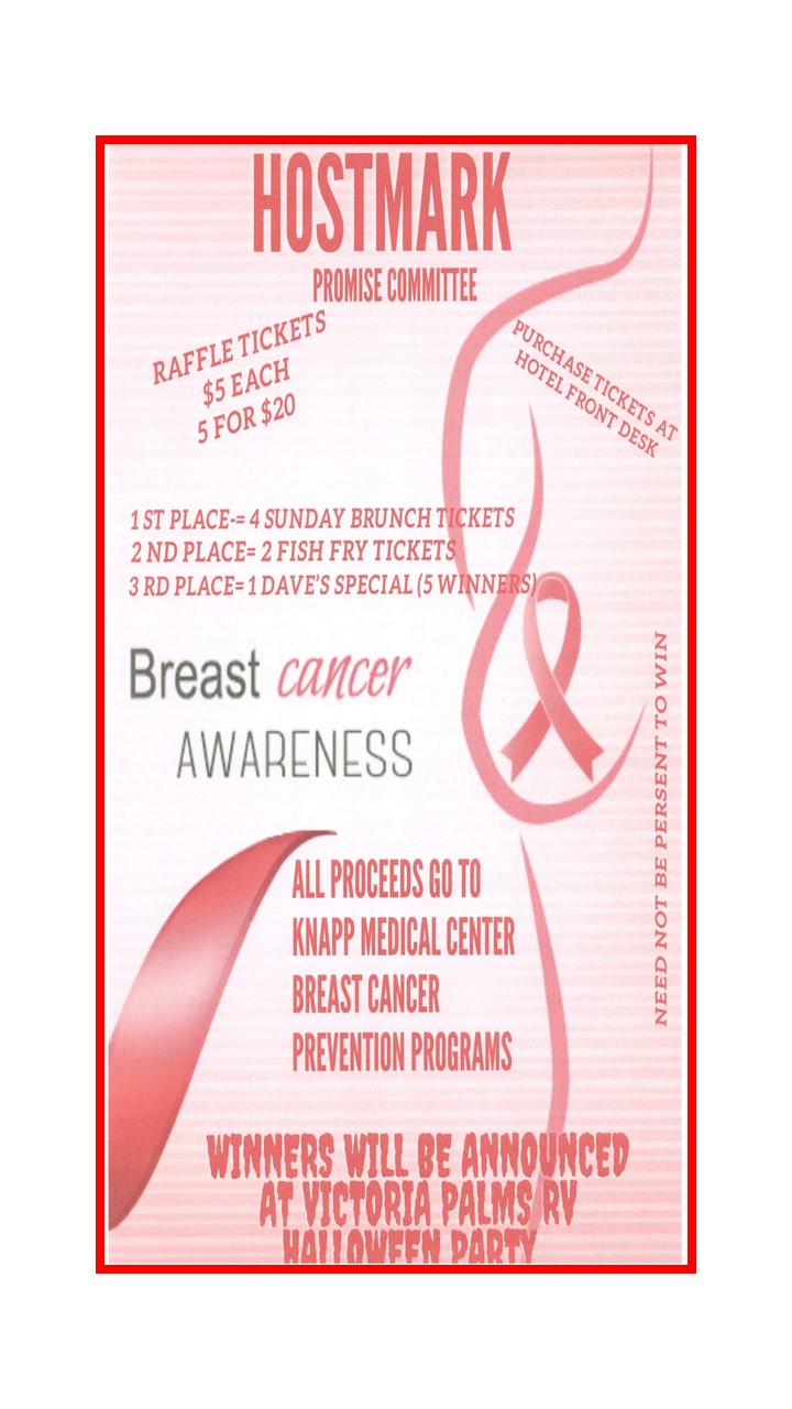 Breast Cancer Awareness Raffle! – Victoria Palms Online Blog