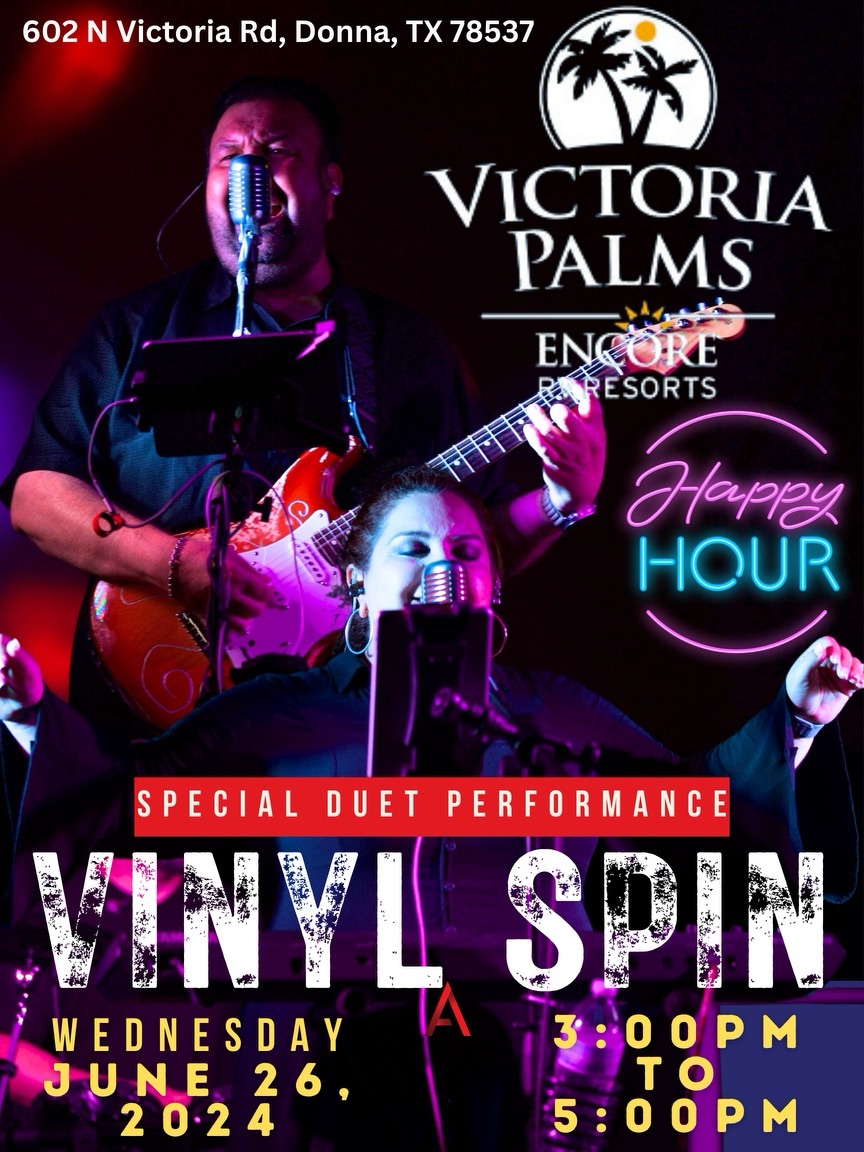 Vinyl Spin Unplugged! Happy Hour June 26th 3-5pm @ the ballroom ...