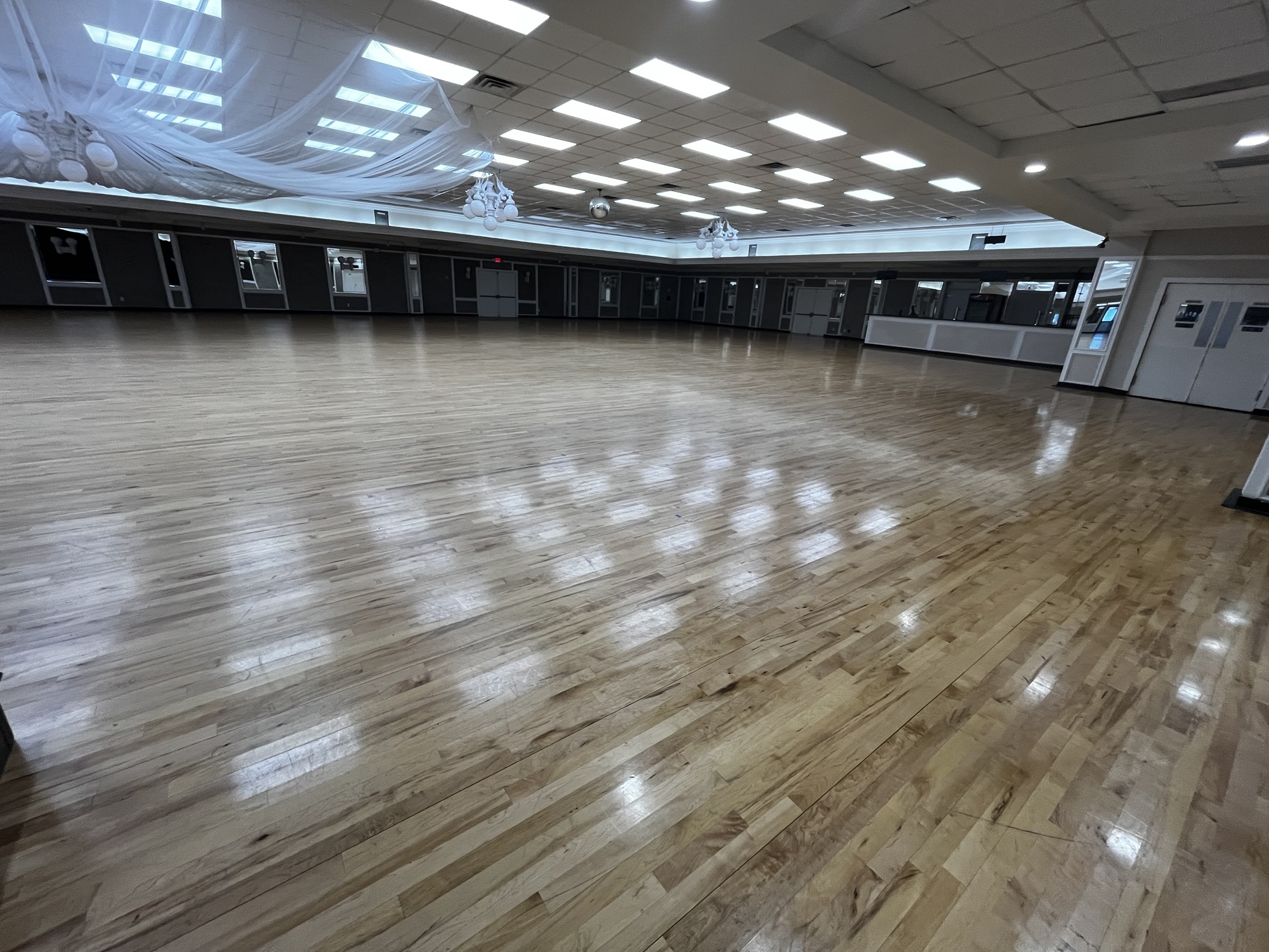 Update: Ballroom flooring
