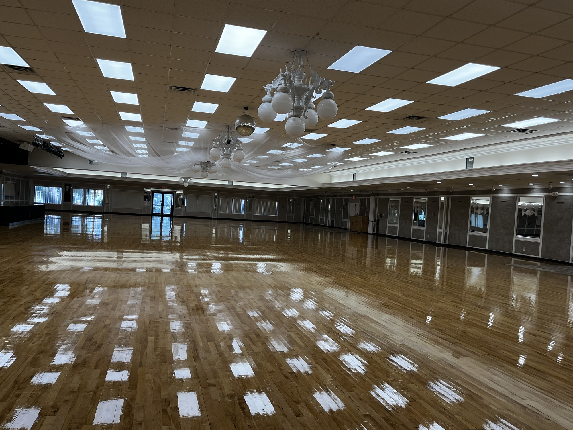Update: Ballroom flooring