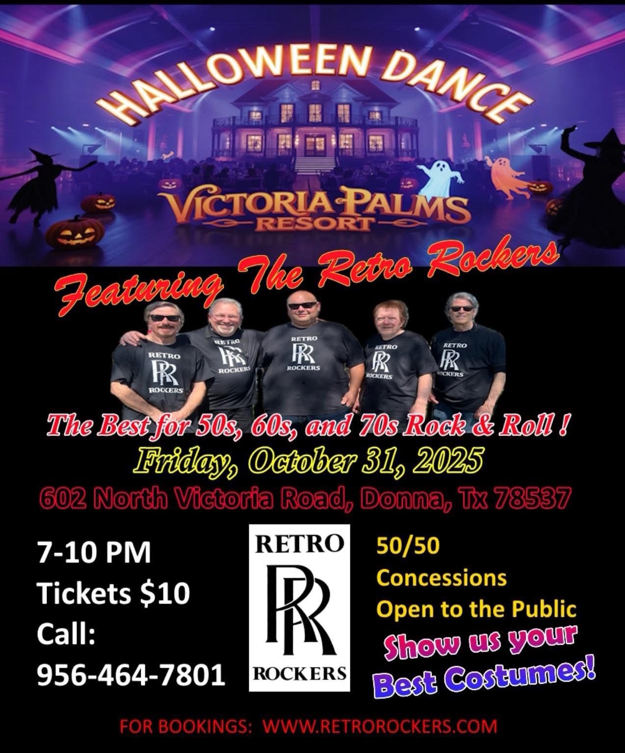 🎃 HALLOWEEN DANCE at Victoria Palms Resort! 👻Get ready to rock to the ...
